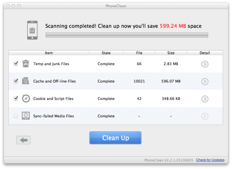 iOSのお掃除ソフト「PhoneClean」 |Blog|スターフィールド株式会社