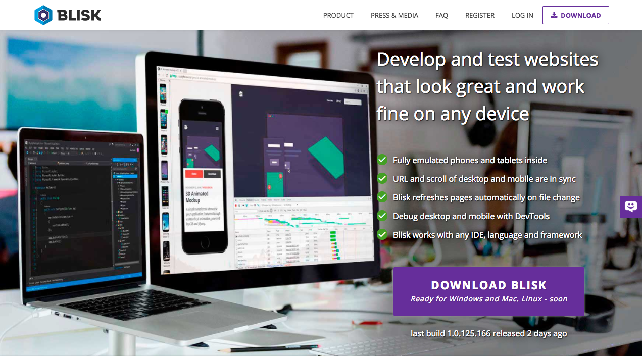 レスポンシブサイトに最適！web制作者用ブラウザ「Blisk」が便利そう！ |Blog|スターフィールド株式会社