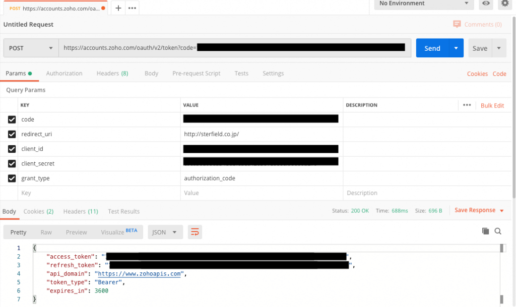 Zoho APIで外部からZoho Projectsのタスクを作成 |Blog|スターフィールド株式会社